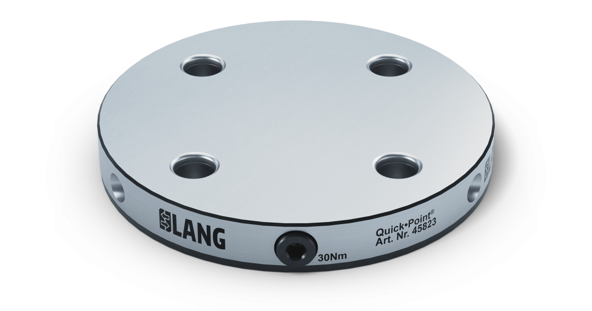 45823: Quick•Point® Round Plate | LANG Technik USA